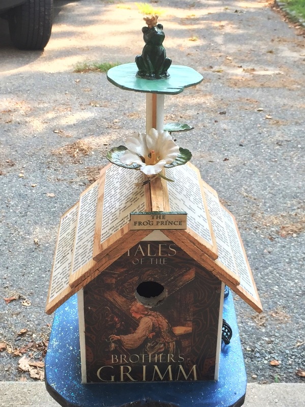Birdhouses Made from Books | Suzanne's Mom's Blog