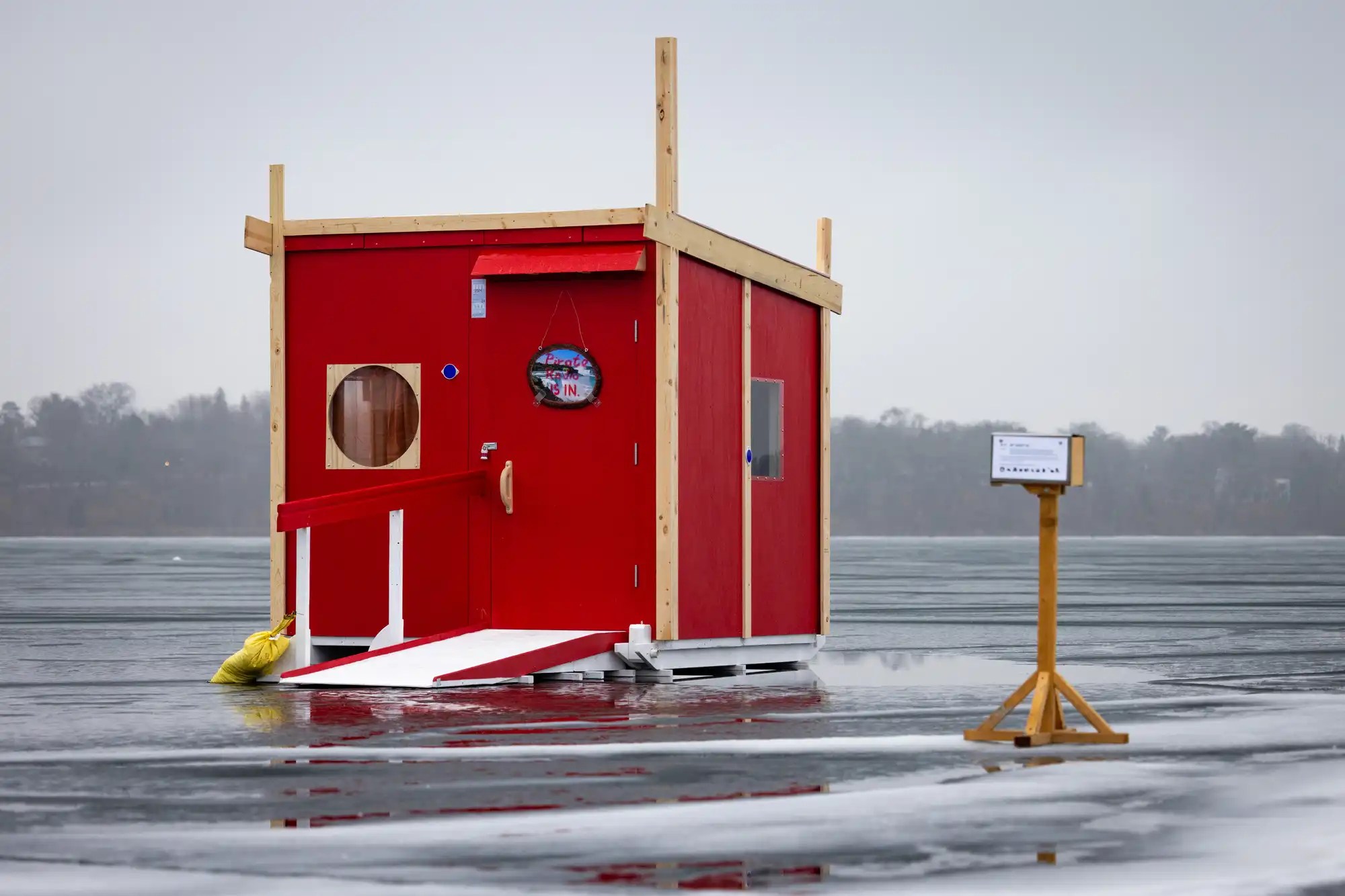 Ice Shacks for the Arts | Suzanne's Mom's Blog